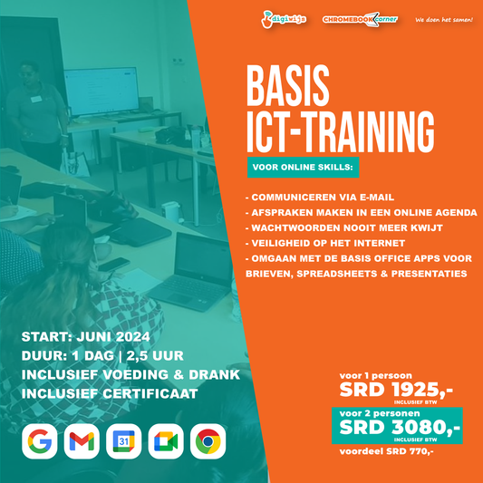 Digiwijs Suriname – Chromebook Corner
